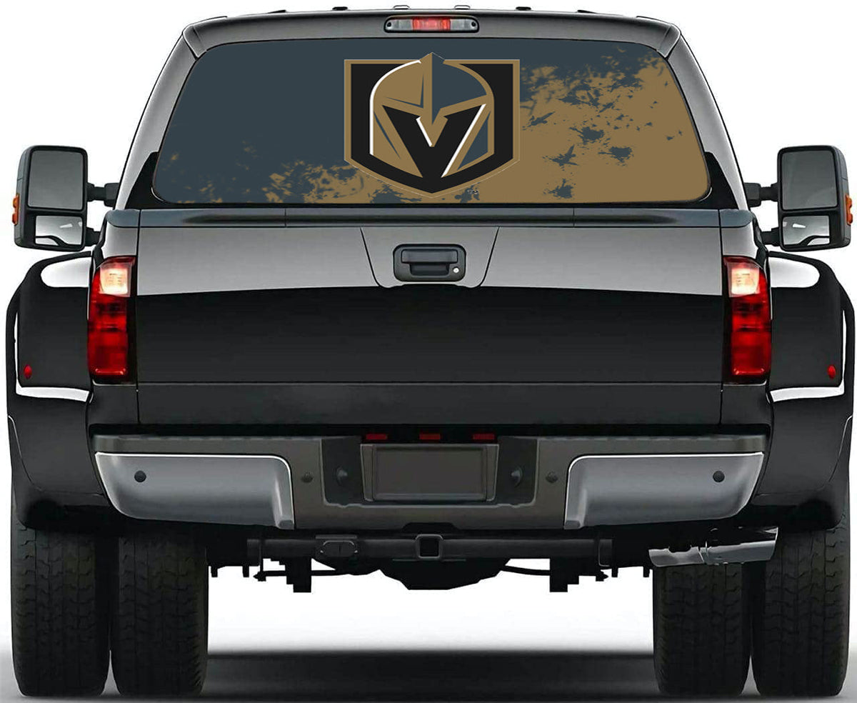 Vegas Golden Knights NHL Truck SUV Decals Paste Film Stickers Rear Win ...